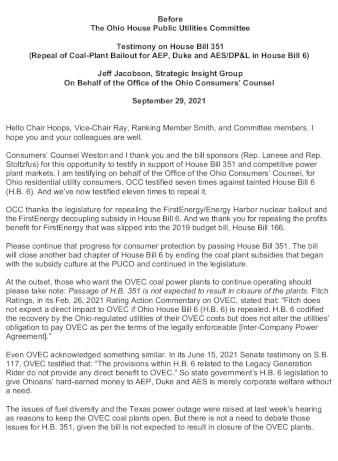 Front Page | Office of the Ohio Consumers' Counsel