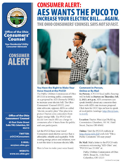 Front Page | Office of the Ohio Consumers' Counsel